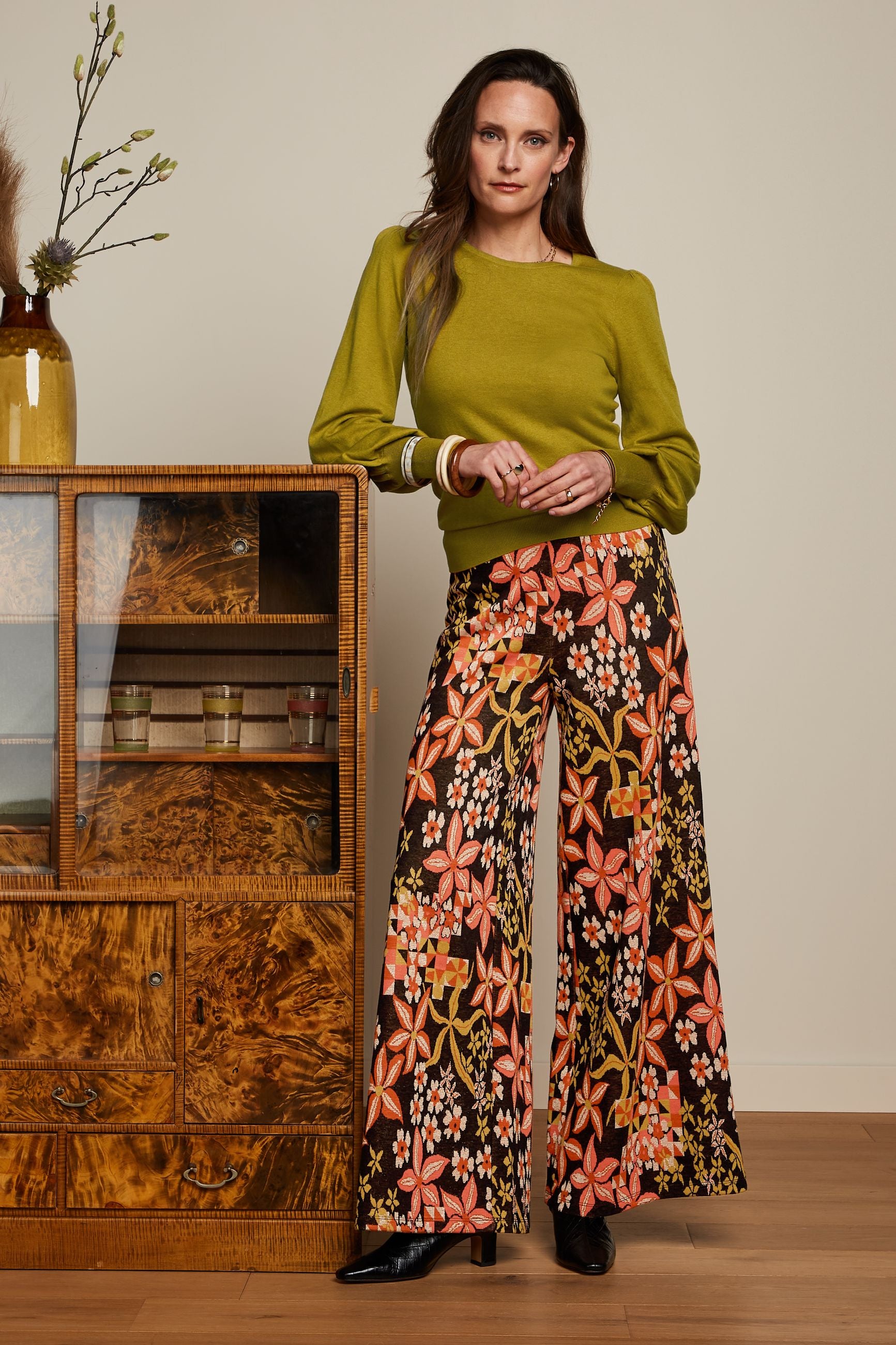 King Louie | Border Plazzo Pants | Morgae – Dutch Hideout