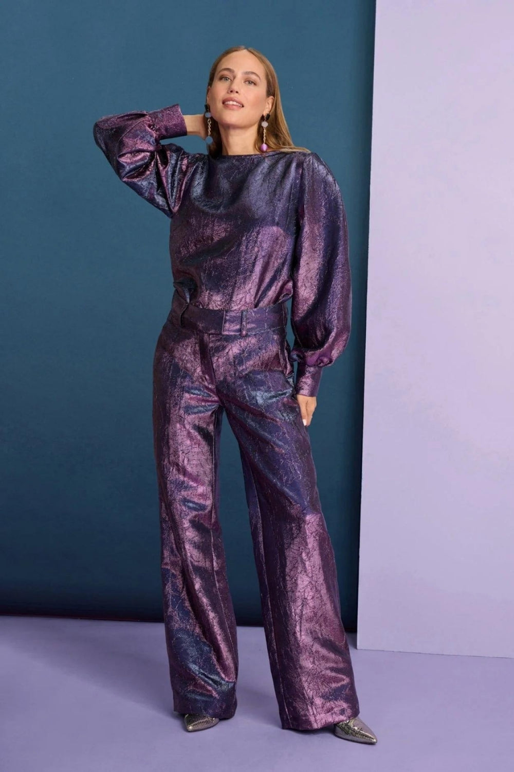 POM Amsterdam | Pants | Stardust Violet – Dutch Hideout