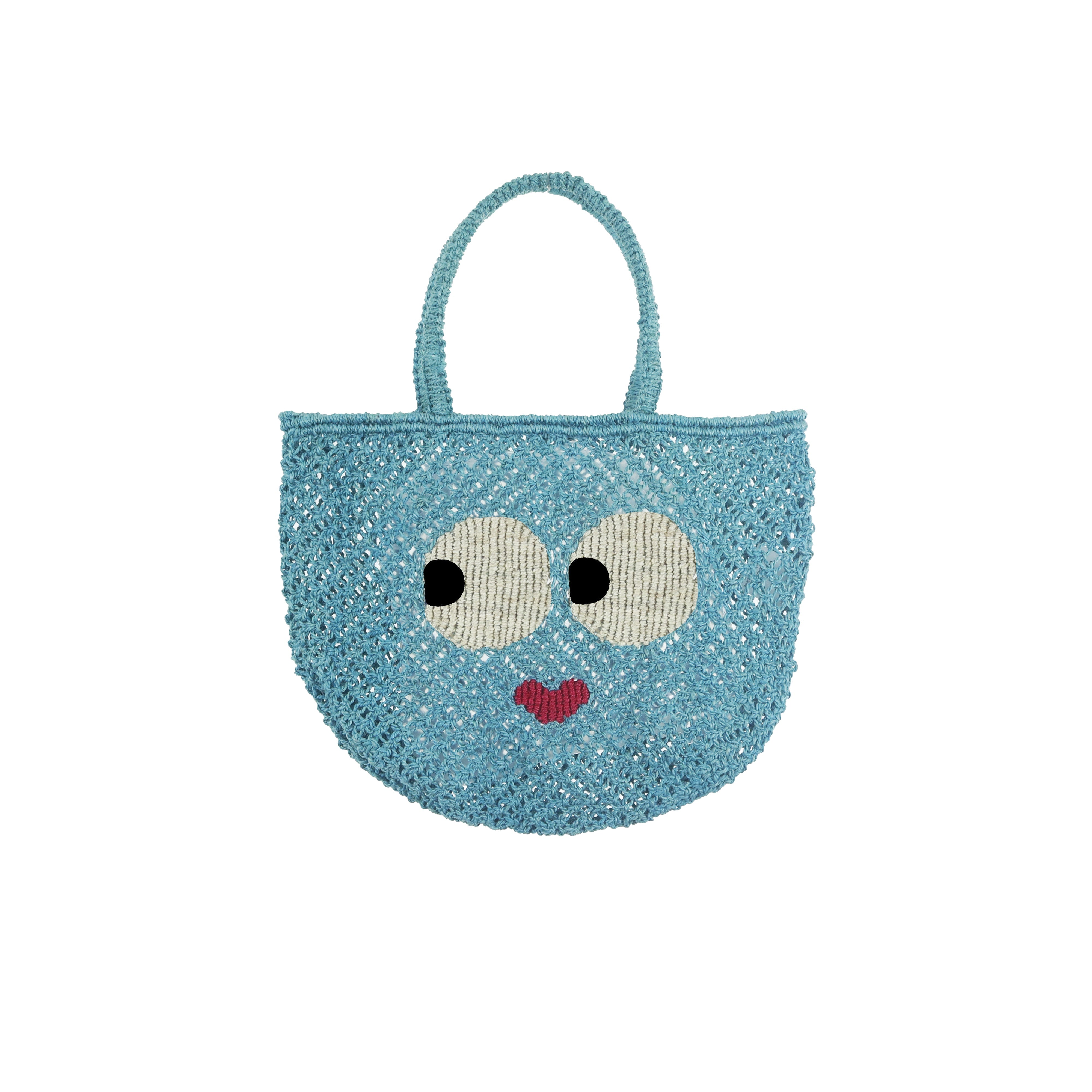 The Jacksons | Mabel T-Base Sweetheart Eyes Bag | Sky – Dutch Hideout